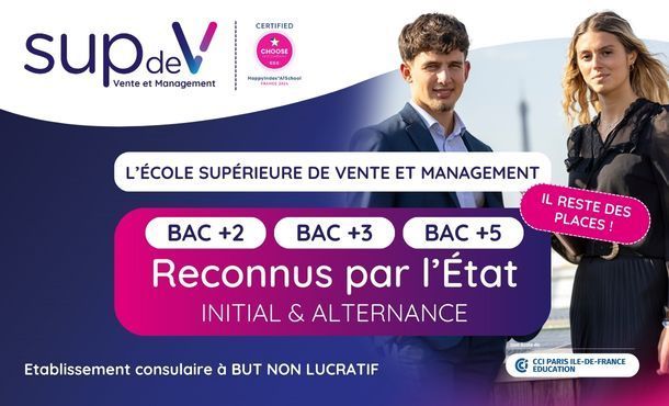 Découvrez 10 bonnes raisons d’intégrer SUP de V, école supérieure de vente et de management - L ...