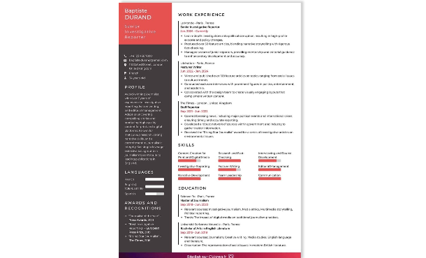 Faire un CV International : tout ce qu’il faut savoir - L'Etudiant