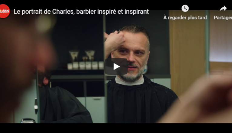 Le portrait de Charles, barbier inspiré et inspirant - L'Etudiant