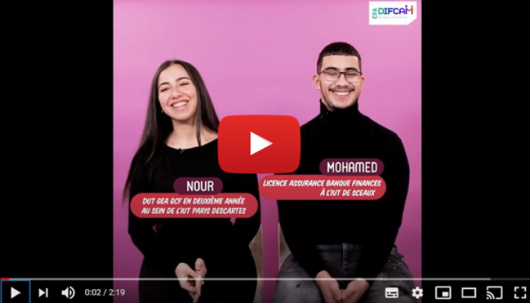 DIFCAM – Le parcours d’études au CFA DIFCAM - L'Etudiant